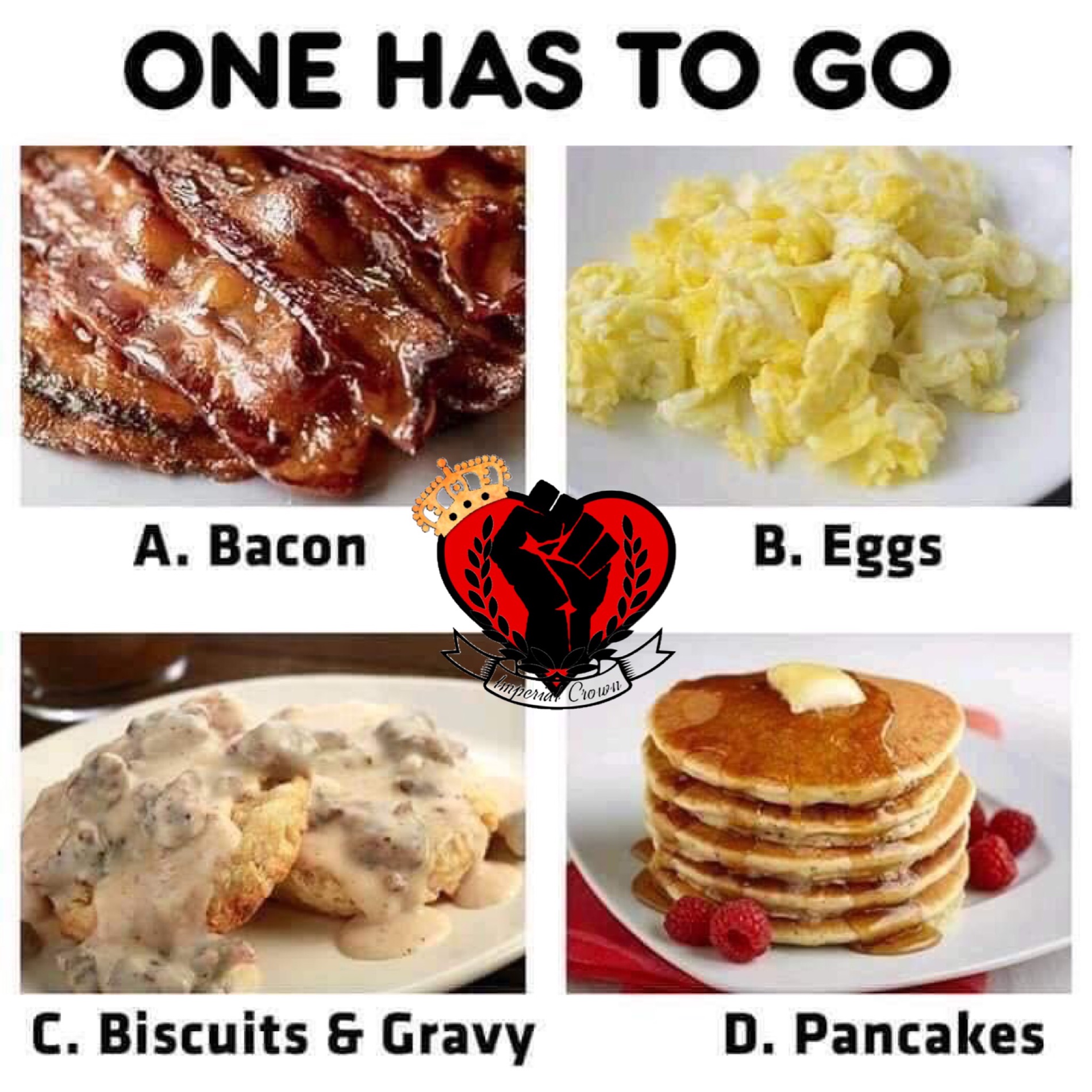 one has to go - Imperialcrwn.com